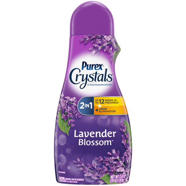 Purex Crystals In-Wash Fragrance and Scent Booster, Lavender Blossom ...