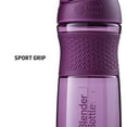 BlenderBottle SportMixer 28 oz, Tritan Shaker Cup, Twist Cap, Gym Ball - Purple Plum - Walmart.com