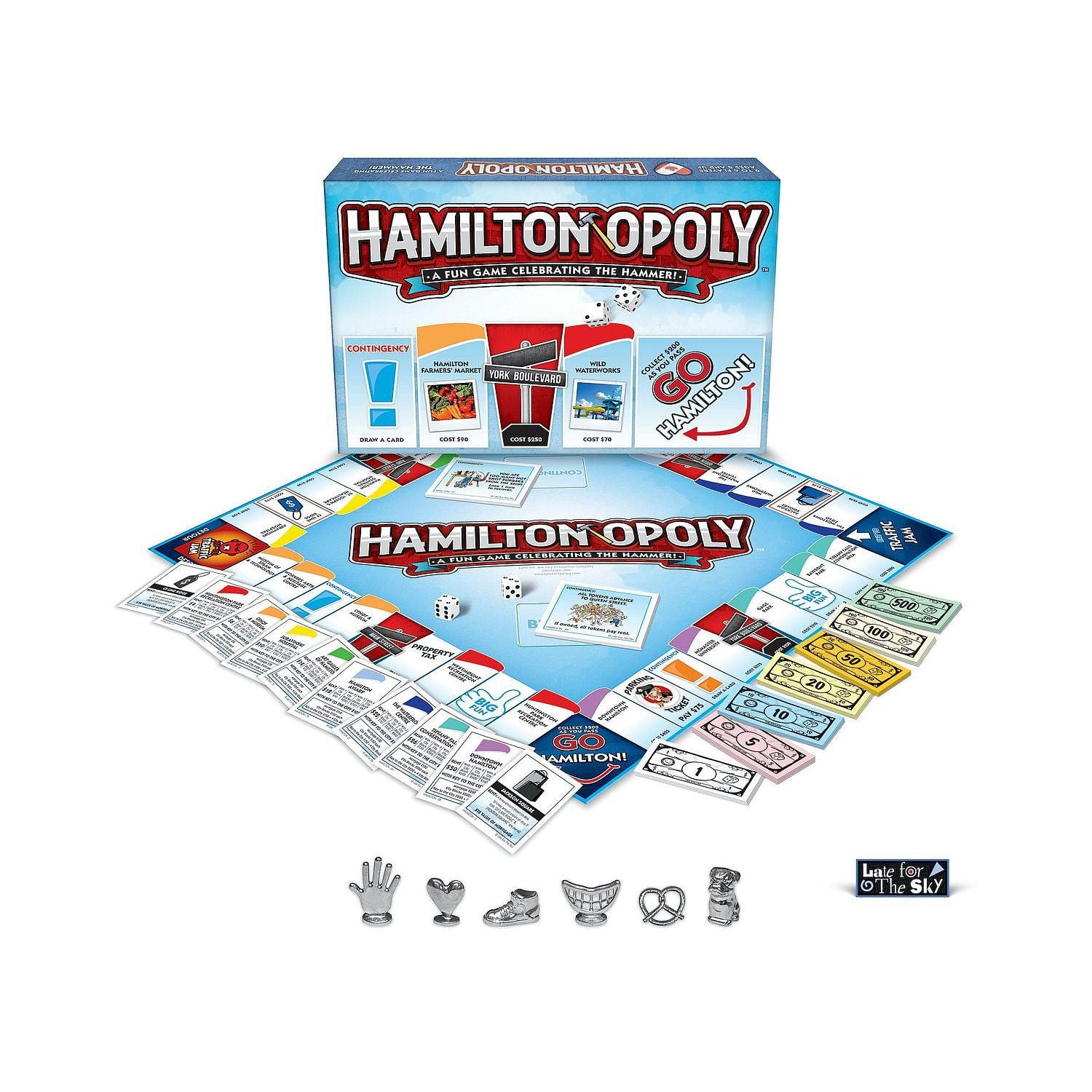 Late For The Sky - Hamilton-Opoly - Walmart.com