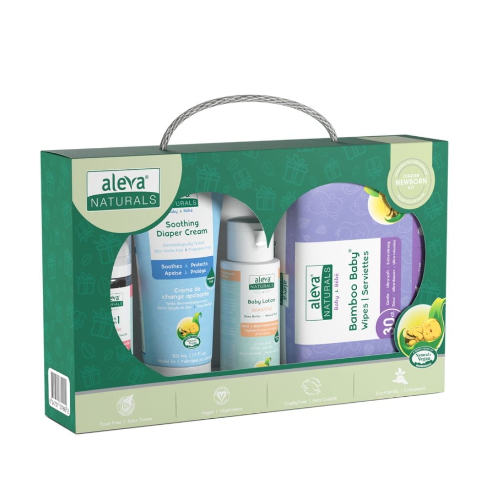 Click here for Aleva Naturals Newborn Starter Kit (Travel Pack) prices