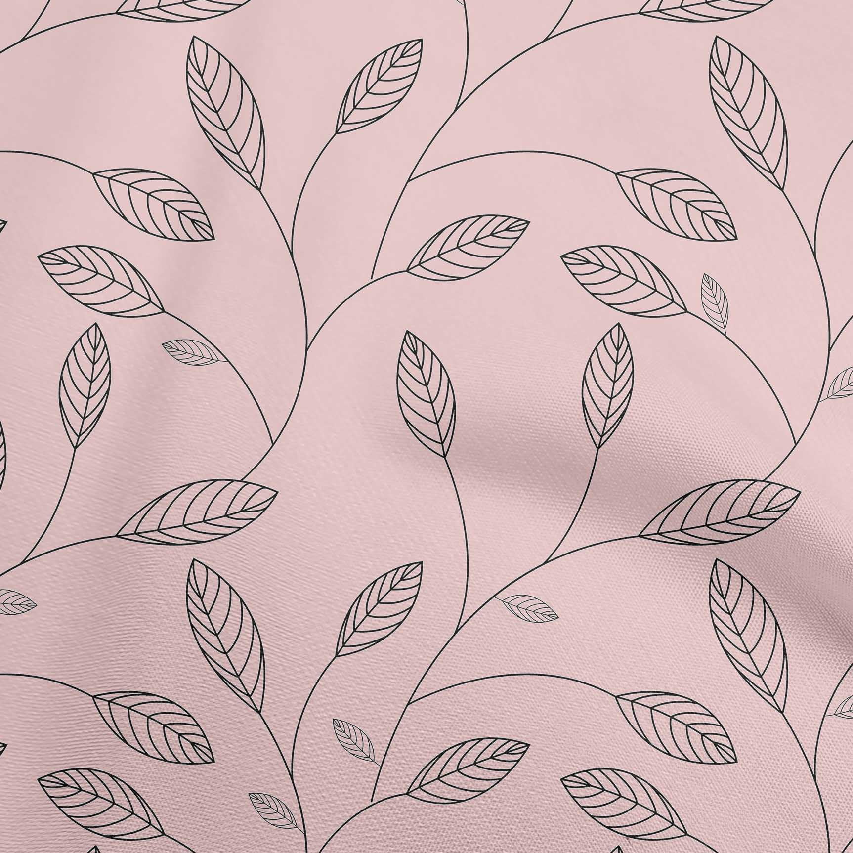 oneOone Velvet Pink Salmon Fabric Block Sewing Material Print Fabric By ...
