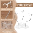 1set Plastic Minifigures Display Stands with Adjustable Snake Bone ...