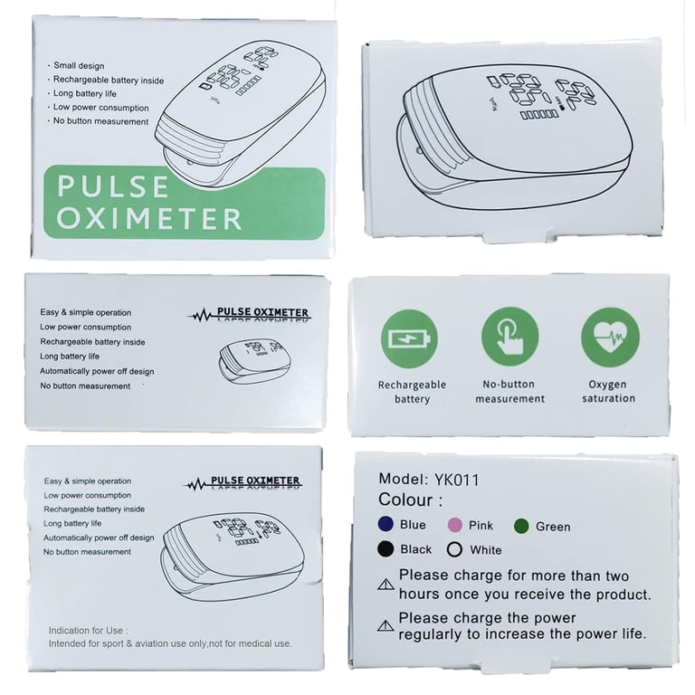 Lookee Pulse Oximeter SUWU Fingertip Pulse Oximeter Blood Oxygen ...