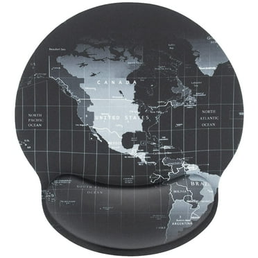 BOSOBO Mouse Pad, Square Marble Style Anti-Slip Rubber Mousepad with ...