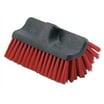 Libman 60" Scrub Brush Heavy Duty Dual Scrub Steel Handle Red Black ...