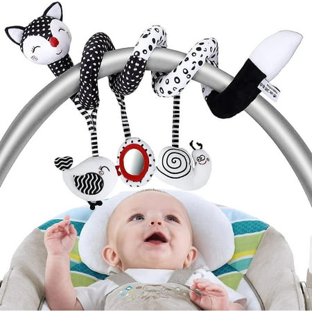 Spiral Hanging Stroller Baby Toys : Newborn Hanging Spiral Activity ...