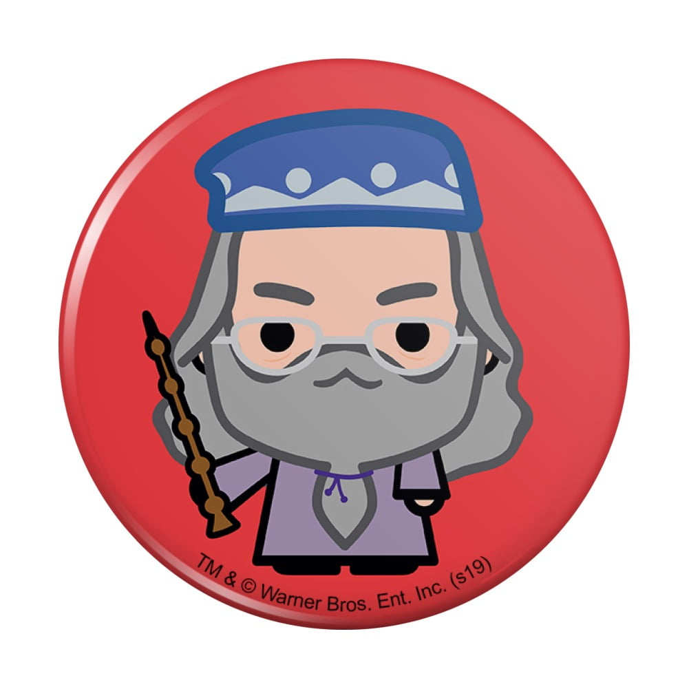 Harry Potter Dumblesore Cute Chibi Character Pinback Button Pin ...