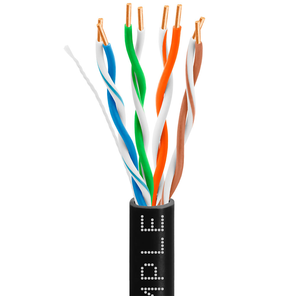 CMPLE Cat5e Gigabit Ethernet Cable Network Bulk Unshielded Twisted Pair CMPLE Cat5e Gigabit Ethernet Cable Network Bulk Unshielded Twisted Pair