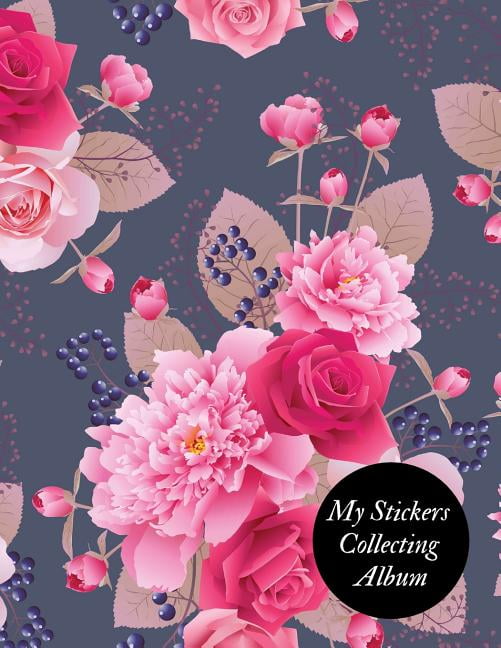 My Stickers Collecting Album: Amazing Sticker Collection Book Blank ...