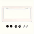 American Flag Patriotic Statement License Plate Frame - Decorative ...
