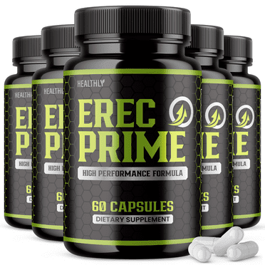 ErecPrime High Performance Men's Supplements, Advanced Formula (300 Capsules, 5 Pack) - Walmart.com