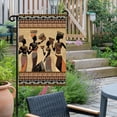 African Women Garden Flag 12x18 Inch Ethnic Style Double Sided Small ...