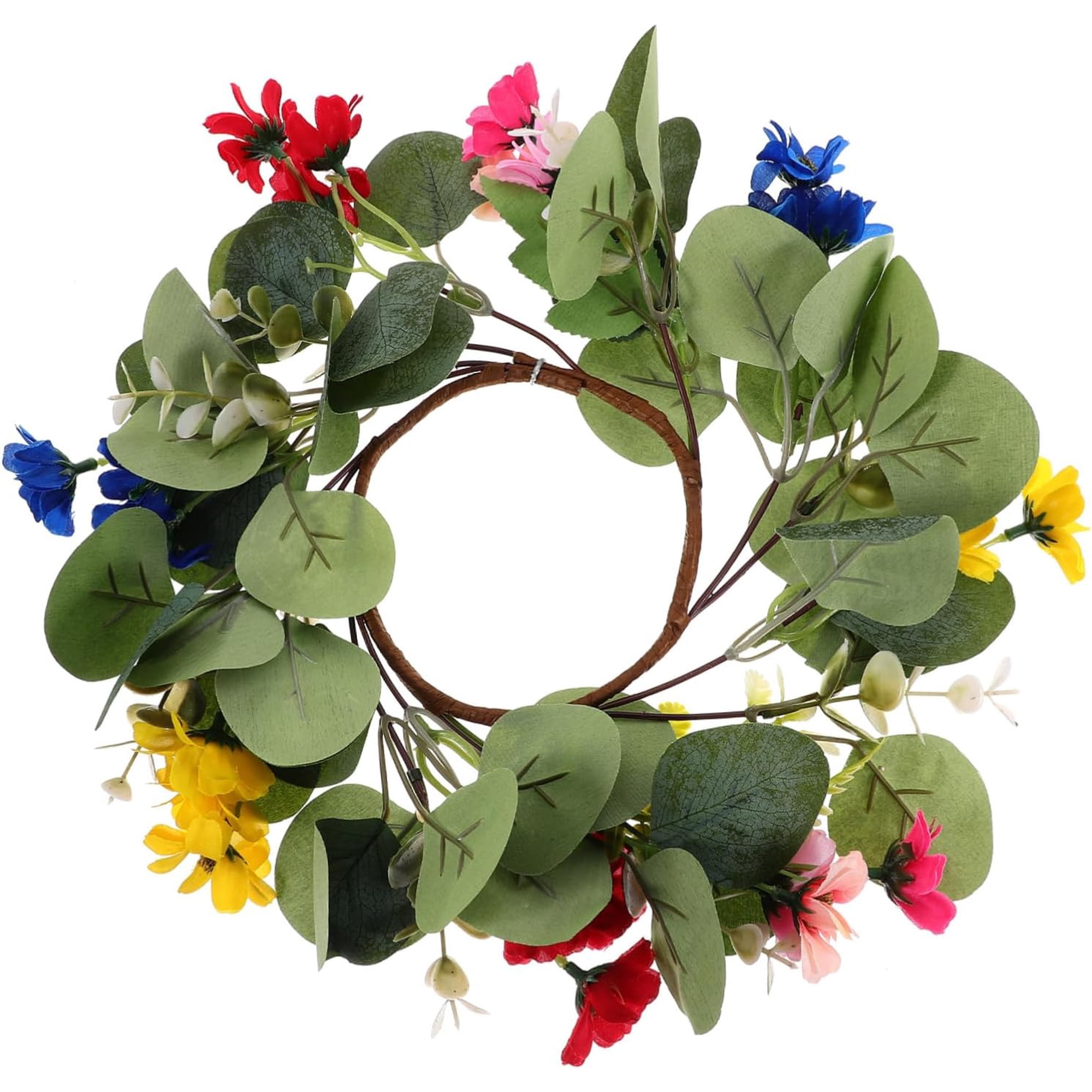 Click here for Generic Artificial Candle Ring Wreath 1 Pc 25 Cm D... prices