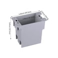 12 Pack Old Work Electrical Outlet Box One Gang, Ultra-deep 20 Cubic ...