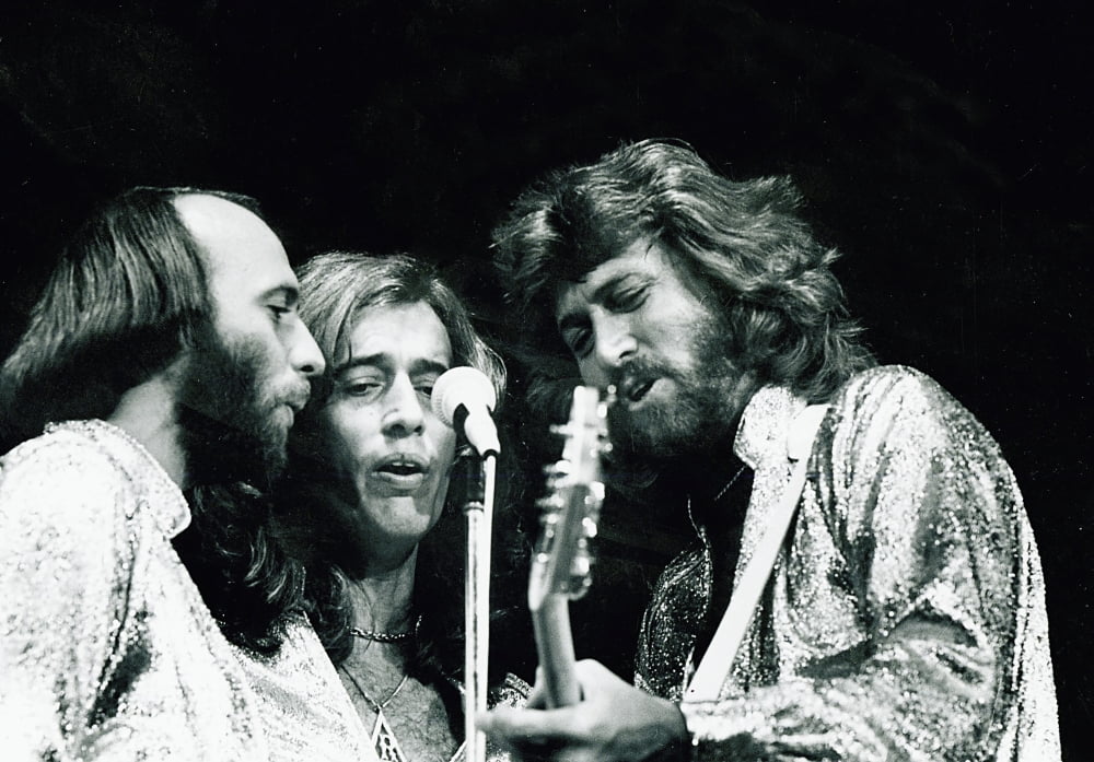 the Bee Gees on stage Photo Print (10 x 8) - Walmart.com