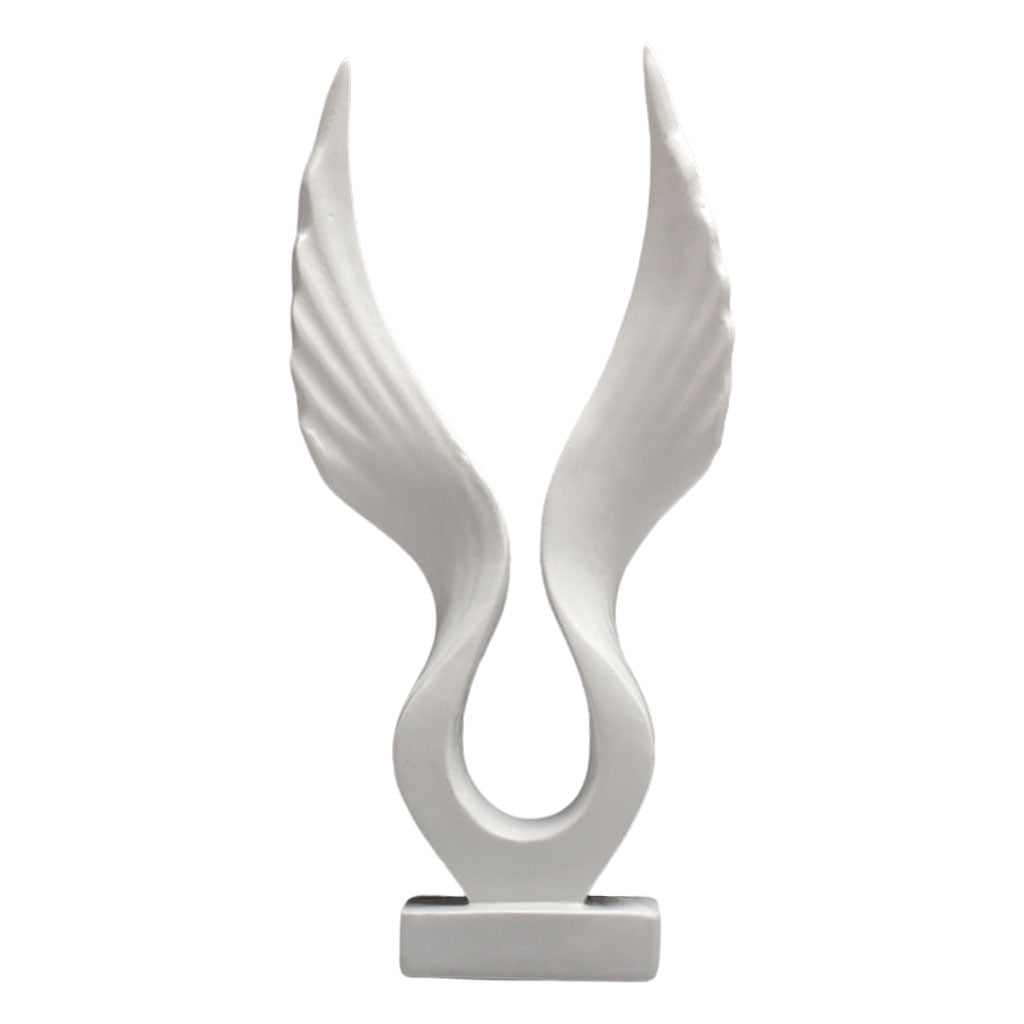 Abstract Eagle/Angel Wing Statue Figurine Sculpture Resin Craft Feng ...