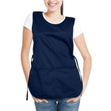 DALIX Cobbler Apron, Double Sided, Two Pockets, Adjustable Straps, Navy ...