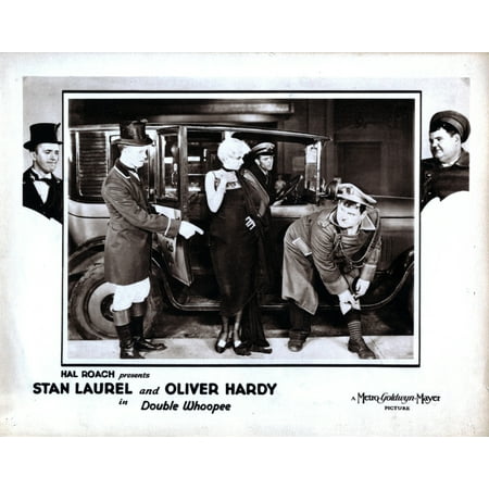 Double Whoopee From Left Stan Laurel Jean Harlow Oliver Hardy 1929 ...