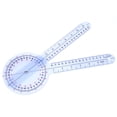 BIMZUC 5Pcs 6/8/10 inches / 15.2/20.3/25.4 cm 360 Degree Protractor ...