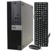 Dell OptiPlex 7040 Small Business PC, 22" LCD Monitor, Gen 6 Core i5-6500, 8GB DDR4 RAM, 500GB ...