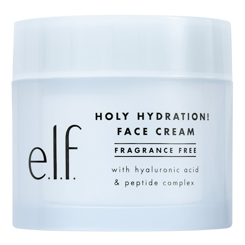 e.l.f. Holy Hydration! Face Cream - Fragrance Free - Walmart.com ...