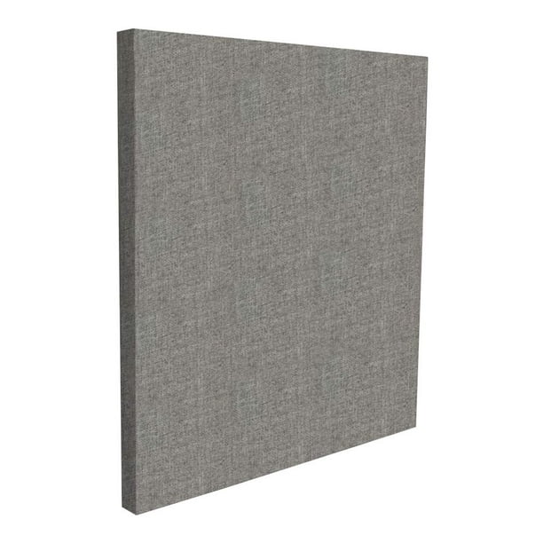 ATS Acoustic Panel 24x24x2, Fire Rated, Square Edge (Merle grey ...
