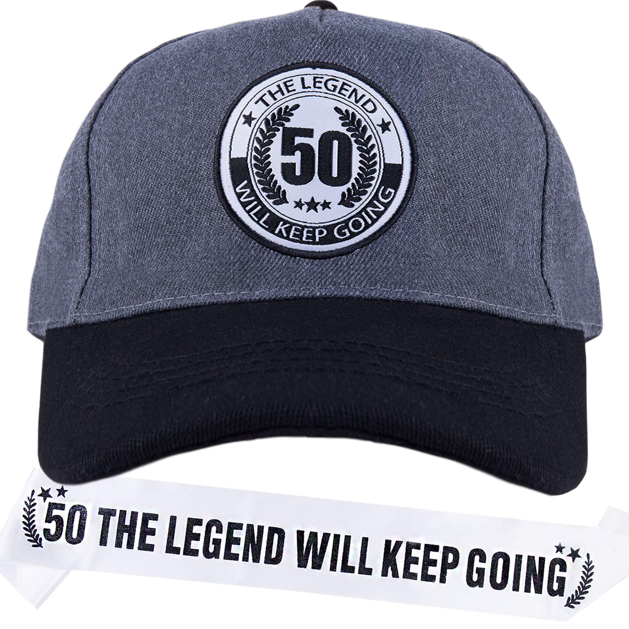 Meant2Tobe | 50Th Birthday Hat For Men 50Th Birthday Cap For Him 50Th ...