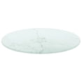 vidaXL Table Top Glass Top Round Table Top Replacement for Coffee Side ...