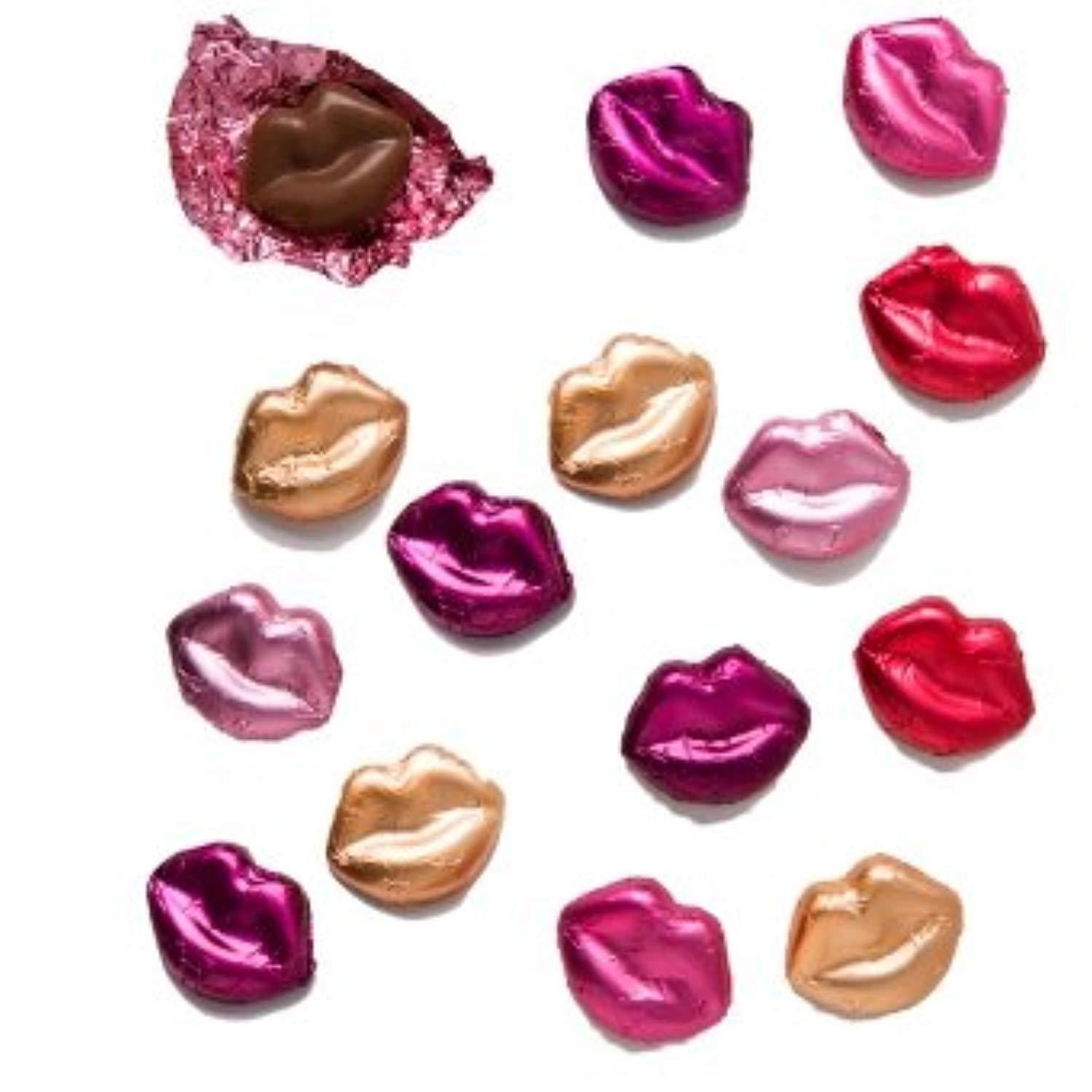 Madelaine Premium Milk Chocolate Lips - Valentine Kiss Chocolate Candy ...