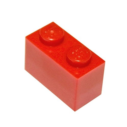LEGO Partes y Piezas: Rojo (Rojo Brillante) 1x2 Ladrillo x20 LEGO ...