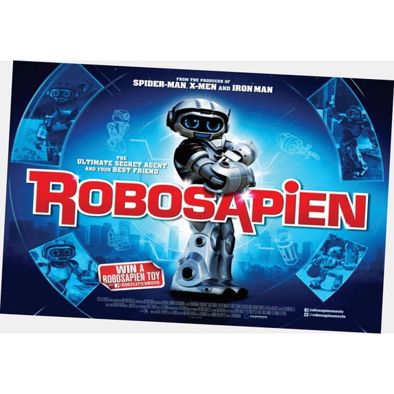 Cody The Robosapien Movie Poster 16"x24" 16x24 Multi-Color Square ...