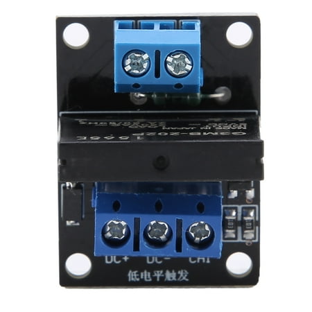 1 Channel Solid State Relay Module with Fuse Low Level Trigger 2A (5V ...