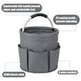 Bocaoying 17L Waterproof Collapsible Cleaning Organizer Caddy with Handle, Large 11x17 Inch ...