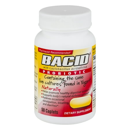 UPC 363736105044 - Bacid Probiotic Dietary Supplement, 50ct | upcitemdb.com