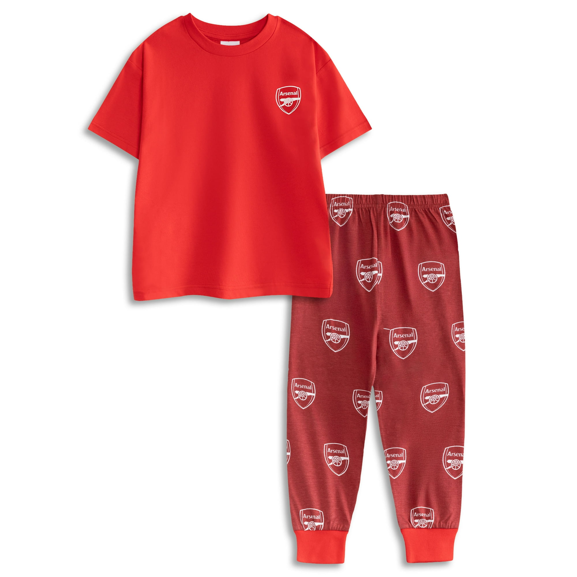 Click here for Arsenal Boys Red Short Sleeve Long Leg Pyjama Set prices