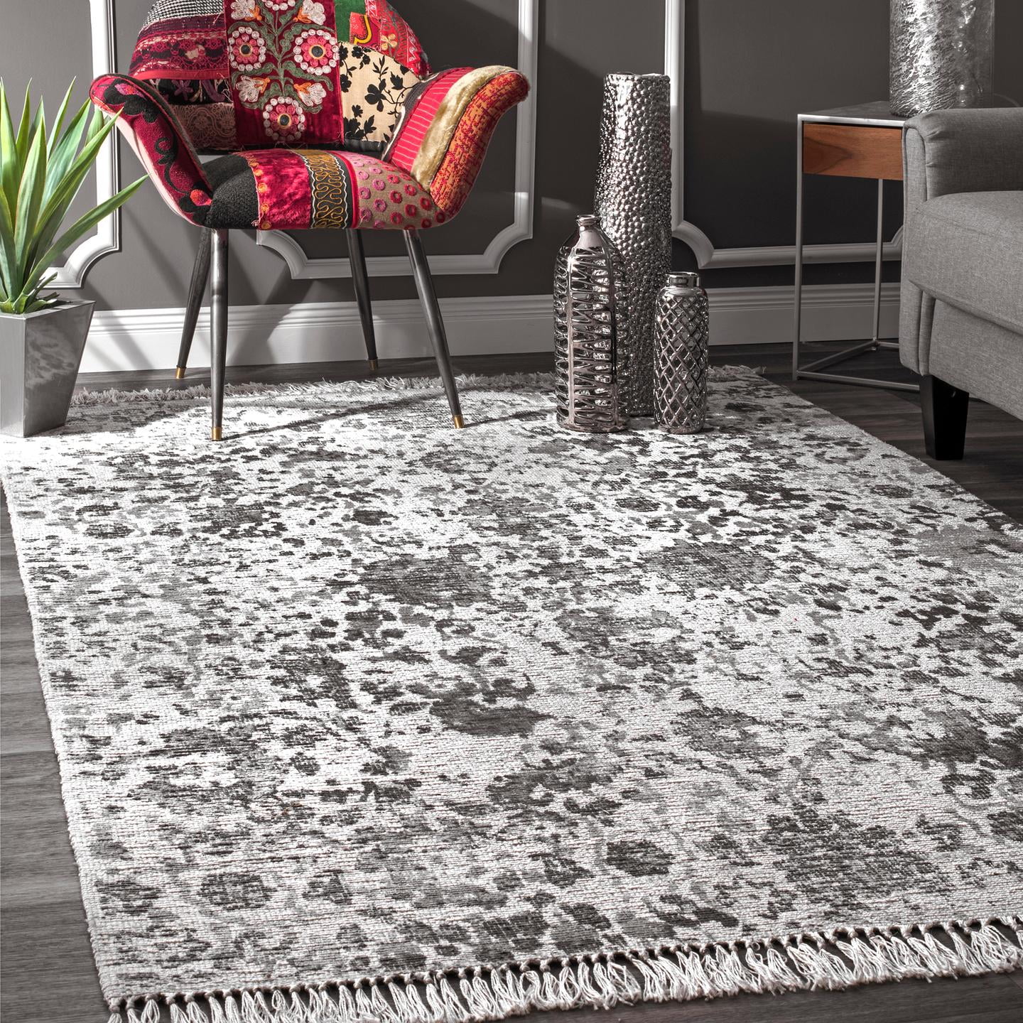 nuLOOM Vintage Ezra Fringe Rug Area Rug or Runner - Walmart.com