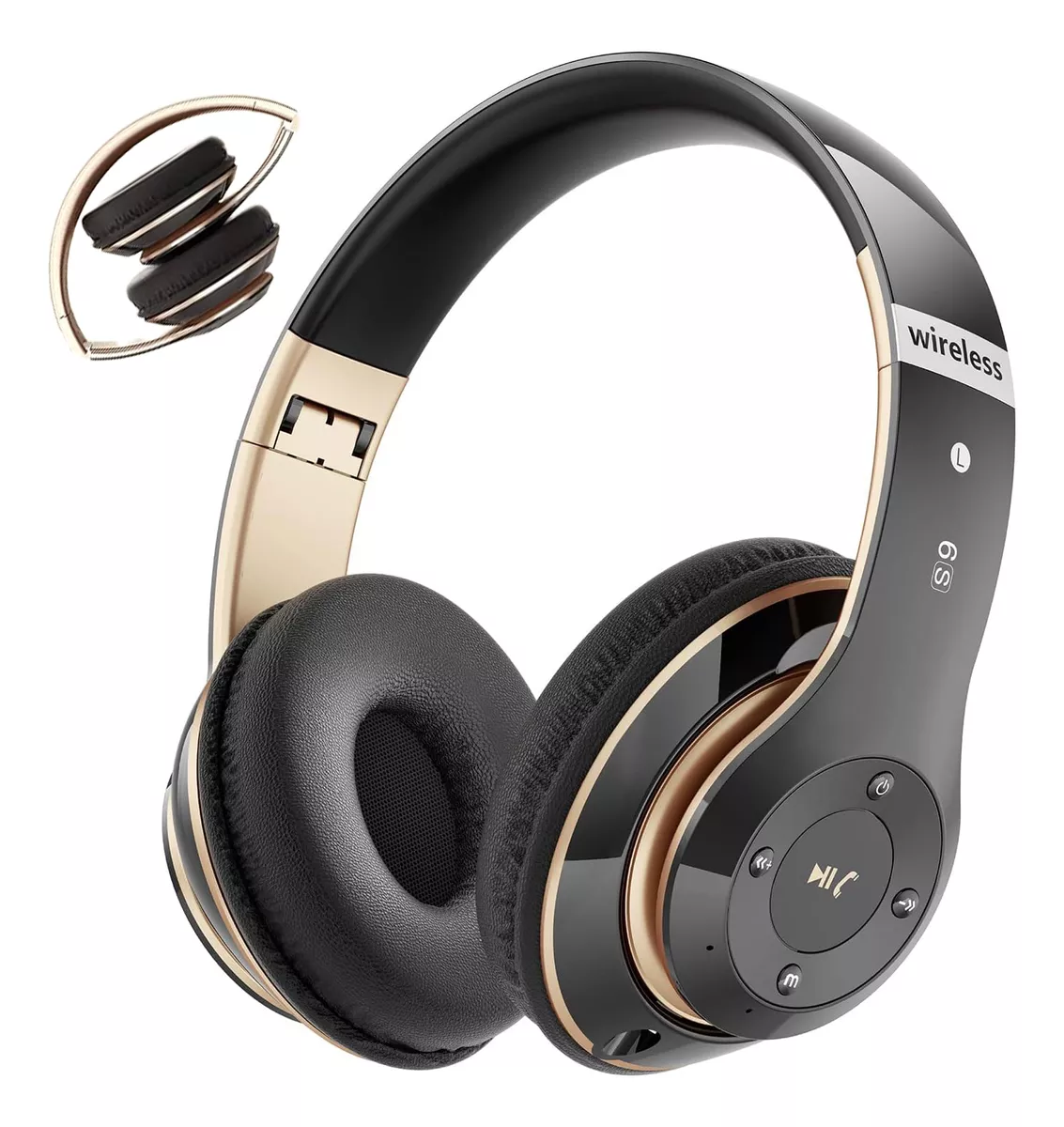 6s Audifonos Diadema Inalambricos Bluetooth Con Mic | Walmart en línea