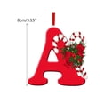 26 Letter Festive Christmas Tree Decor, Customizable Ornaments for ...