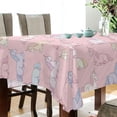 54x54in Square Printed Tablecloth Easy-Care Decorative Table Cloth for ...