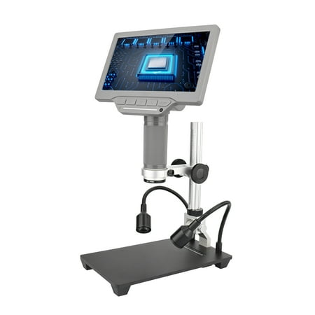 7-Inch Lcd Screen Video Microscope with 32Gb Tf Card 1200X Microscope ...