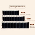 1 Pack 8.34 x 11.81 Inch Accordion Scrapbook Kraft Pages, Stretchable ...