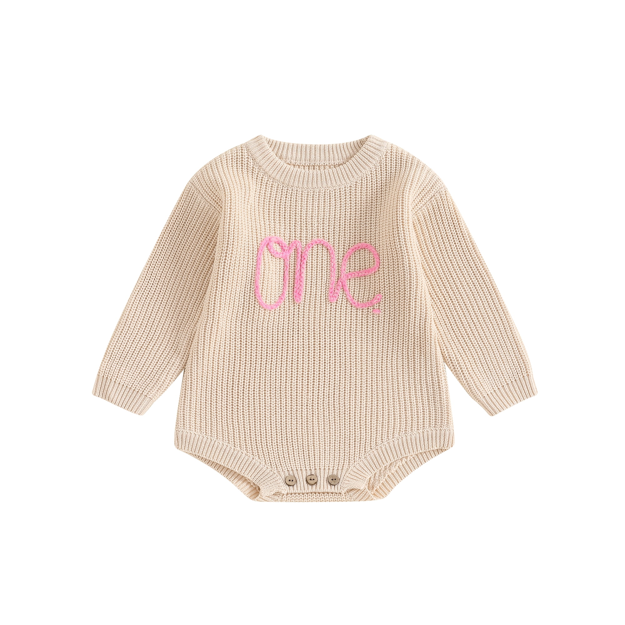 Click here for Gupgi Baby Girls One Year Birthday Romper Sweater... prices