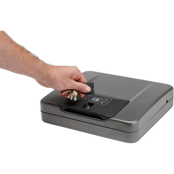 Hornady Security RFID Key Lock Pistol RAPID Safe Lock Box - 4800KP ...