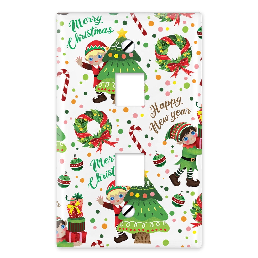 WIRESTER 2-Port Wall Plate for Keystone Jacks Modular Inserts Ethernet ...