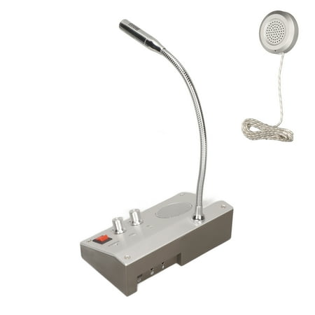 Window Speaker Intercom System, Dual Way Automatic Control Pure Sound ...