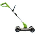 Earthwise 12-Inch 3-in-1 Lawn Edger, Grass Trimmer & Mower Combo Tool ...