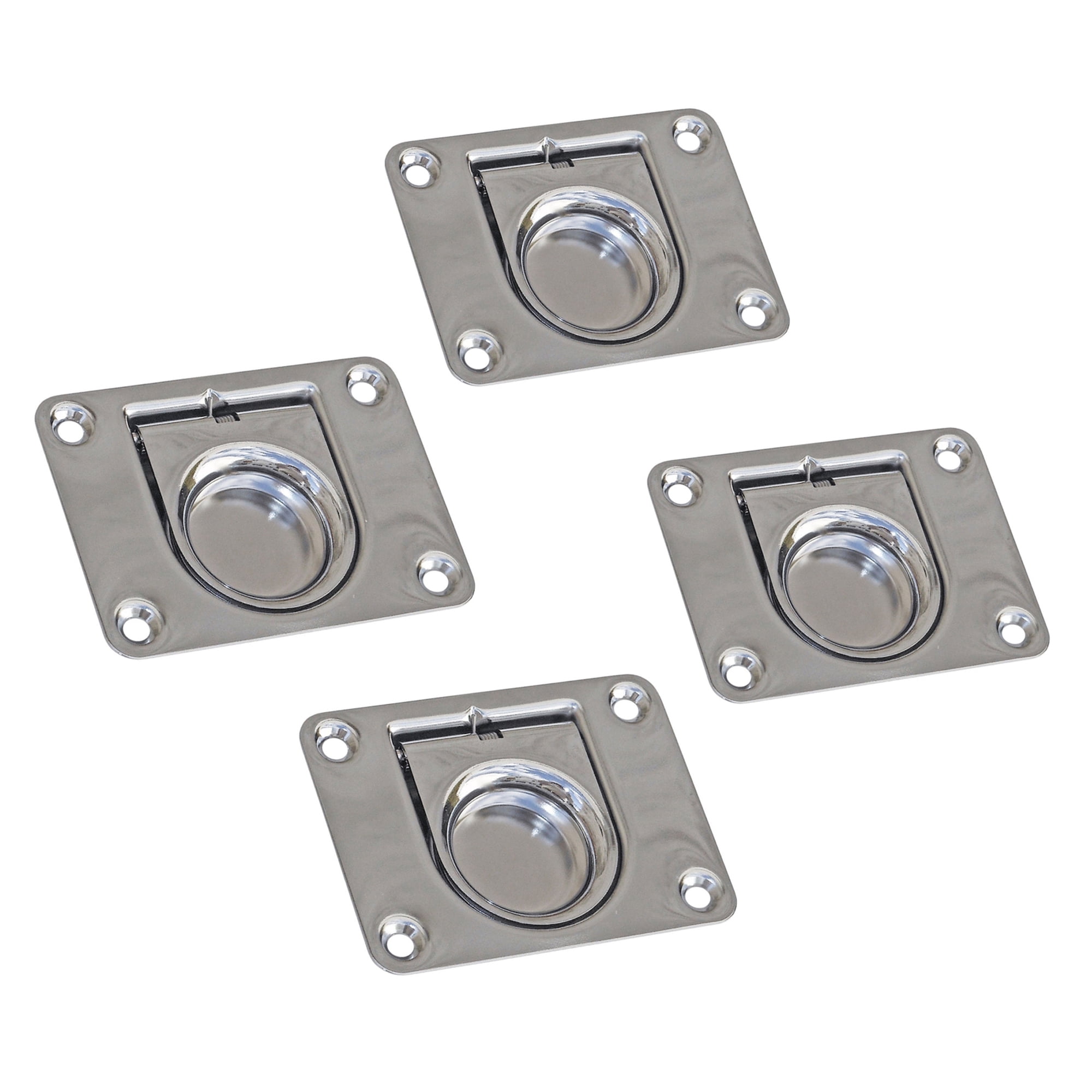 Five Oceans Rectangular Recessed Hatch, Boat Spring Loaded Pull Ring 3 ...
