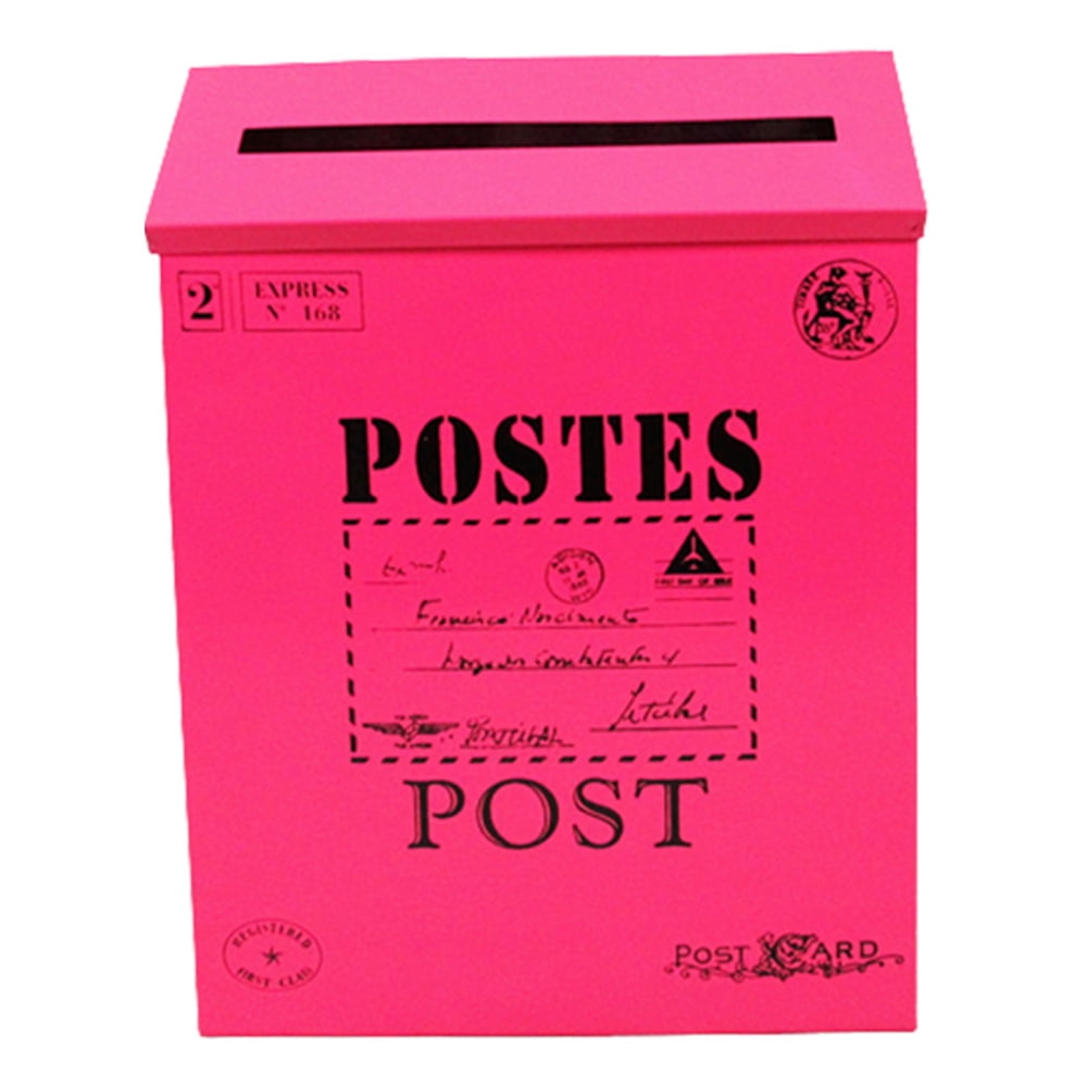 Vintage Mailbox Wall Decoration Outdoor Case Mailbox Decoration for ...