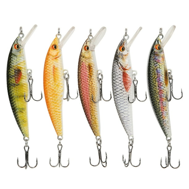 Minnow Fishing Bait, Minnow Artificial Hard Bait, Artificial Fishing ...