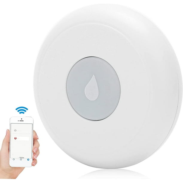 Water Leak Detector Wireless Smart Link Leak Sensor Water Overflow ...